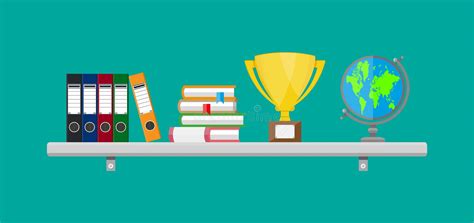 Shelf Binders Stock Illustrations 453 Shelf Binders Stock