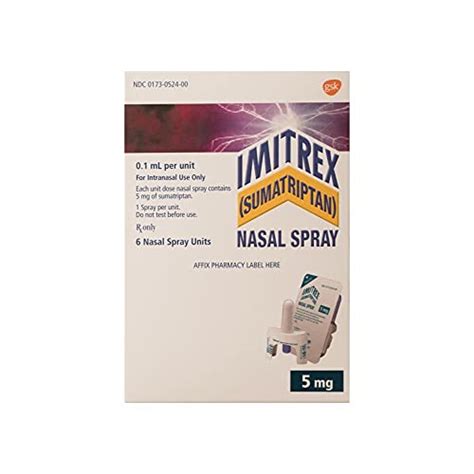 Imitrex Nasal Spray Instructions Use At Shirley Pearson Blog
