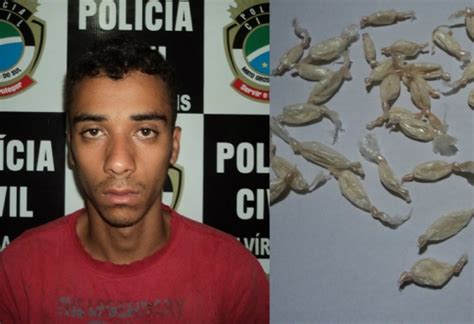 Jovem é preso e adolescente apreendido por tráfico de drogas Portal TOP Mídia News