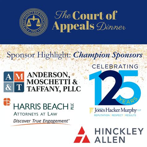 Albany County Bar Association On Linkedin The Court Of Appeals Dinner