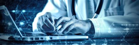 Hands Typing On Keyboard Programming Online Database Data Processing