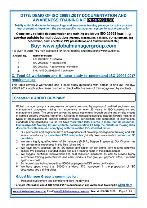Ppt Iso 299932017 Documents And Awareness Training Kit Powerpoint