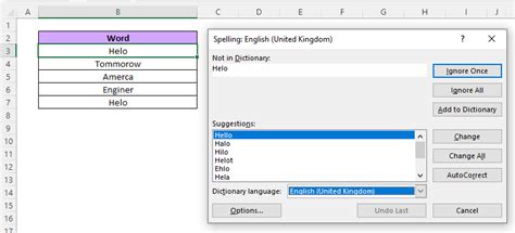 How To Perform A Spell Check In Excel Chronicles Of Data
