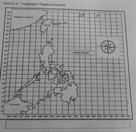 Activity B Tracking A Tropical Cyclone StudyX