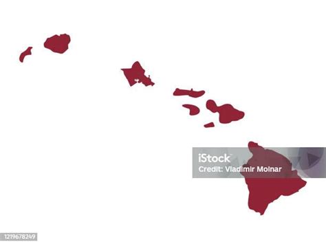 夏威夷地圖向量圖形及更多世界地圖圖片 世界地圖 剪裁圖 北方 Istock