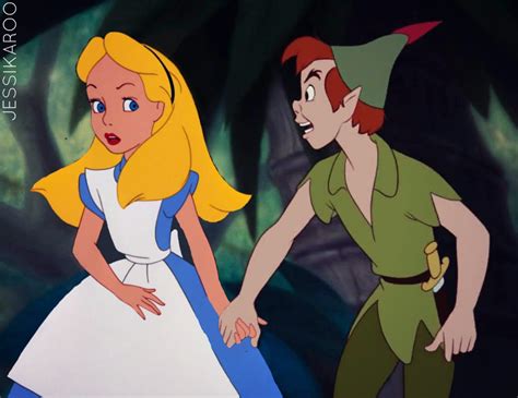 Alice And Peter Disney Crossover Photo Fanpop