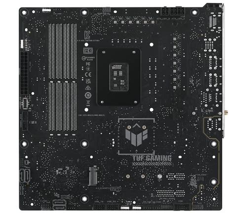 Asus Unveils Tuf Gaming B760m Btf Wifi D4 Motherboard Reverse Mounted
