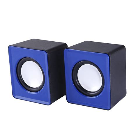 Mini Computer Speakers Office Desktop Laptop Home Mini Wired Speakers