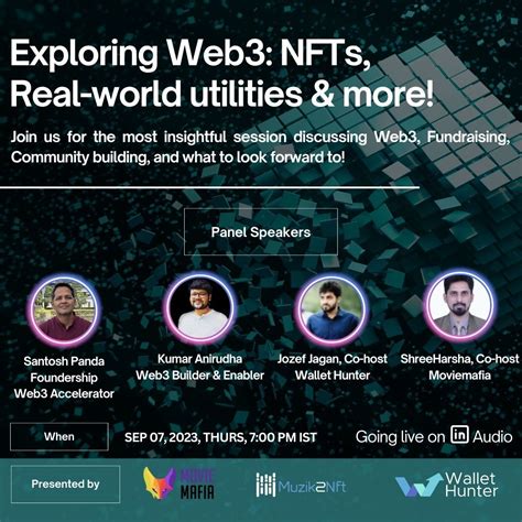 sathish cp on linkedin web3 communitybuilding opportunities linkedinaudio blockchain event…