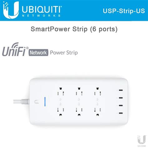 Ubiquiti USP Strip US SmartPower Strip 6 Ports