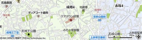 東京都板橋区成増4丁目14 18の地図 住所一覧検索｜地図マピオン