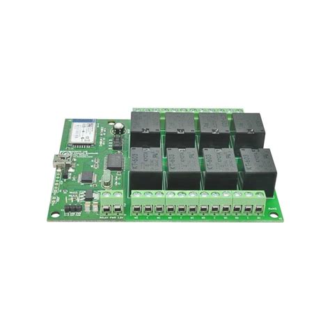 8 Channel Bluetooth Relay Module Module With 8 12V Relays And