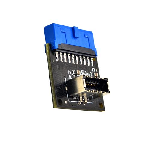 Usb 3 0 19 Pin To Type E 20 Pin Header Adapter Type C Usb 3 1 Front