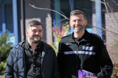 They Saved My Life Derbyshire Dad Thanks Police Team For Helping