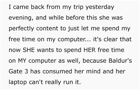 The Consequences Only Really Became Clear Today Woman Lets Her GF Use Her PC Regrets It