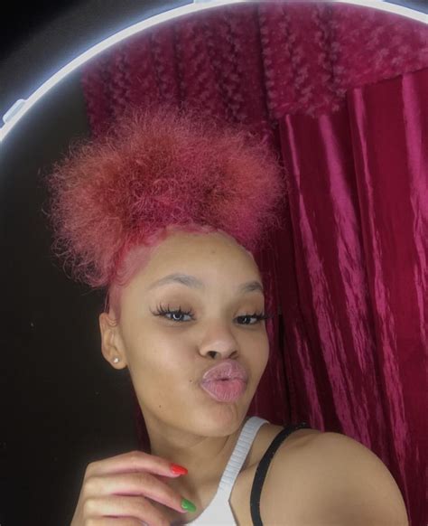 Follow Heyitstati01 For More🧸💚 Dyed Natural Hair Natural Hair Styles