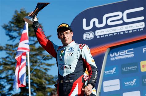 RALLYE WRC RALLYE MONTE CARLO 2024 VICTOIRE BELGE DE THIERRY NEUVILLE
