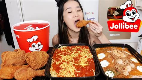 Jollibee Blowout In La Jolly Spaghetti Chicken Joy And Fiesta Palabok