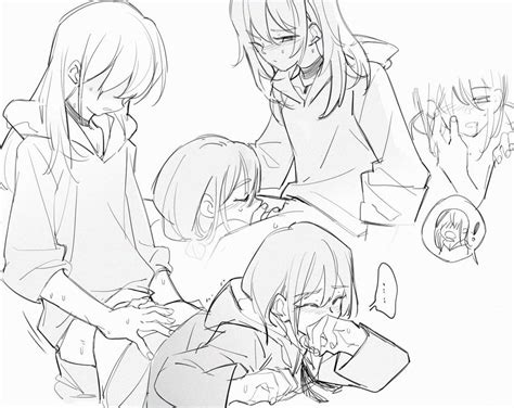 Iseri Nina And Kawaragi Momoka Girls Band Cry Drawn By Jhontrick