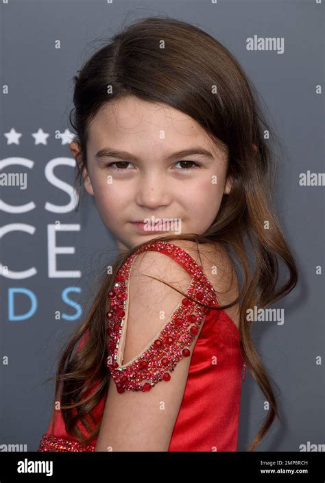 Brooklynn Prince Arrives At The 23rd Annual Critics Choice Awards At