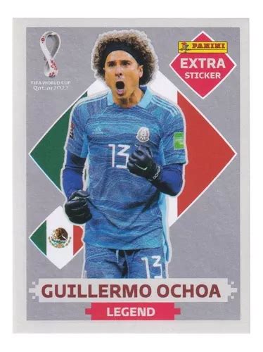 Guillermo Ochoa Figurinha Original Extra Legend Prata R 79 em São