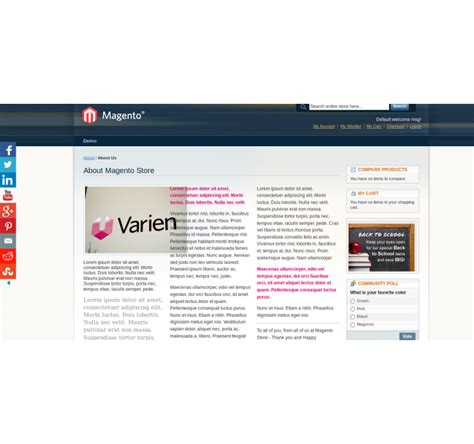 Social Share Button Magento Extension By Raghunathgurjar