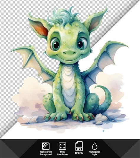 Ilustración Vectorial Lindo Bebé Dinosaurio Vector Premium