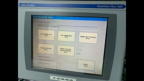 Entrando a la configuración de HIM PanelView Plus YouTube