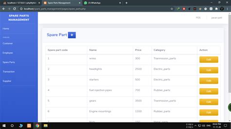 GitHub Pavanpatil45 Auto Spare Parts Management TE IT DBMS Mini