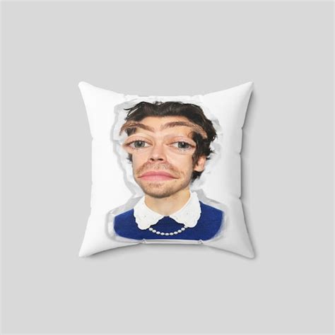 Harry Styles Throw Pillow Etsy
