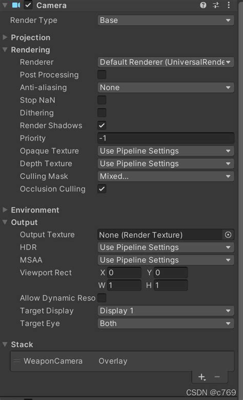 关于unity camera没有clear flags的解决方法 unity中相机没有clear flags属性 csdn博客