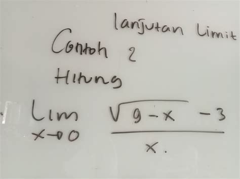 Con Lanjutan Limit Hitung X X X Studyx