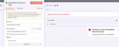 n8n read write files from disk无法读取容器内的文件 低代码 vibe