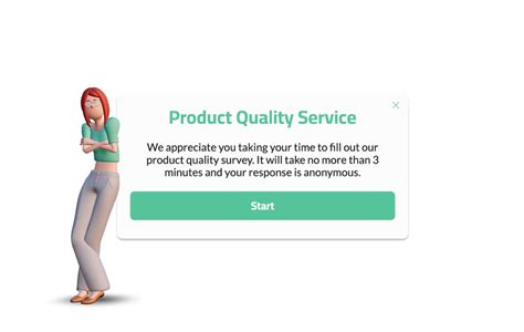 Product Quality Survey Template Visme