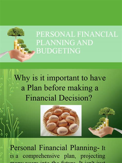Personal Financial Planning And Budgeting Pdf Financial Risk Risk