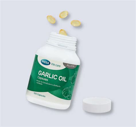 Garlic Oil Supplements Enhance Health Naturally Megawecare