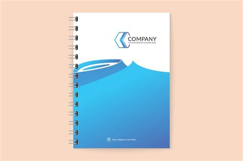 Premium Vector Creative Gaming Theme Concept Notebook Cover Template