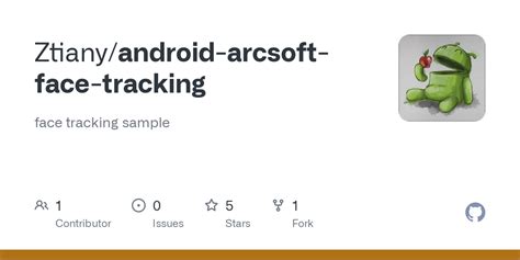 Github Ztiany Android Arcsoft Face Tracking Face Tracking Sample