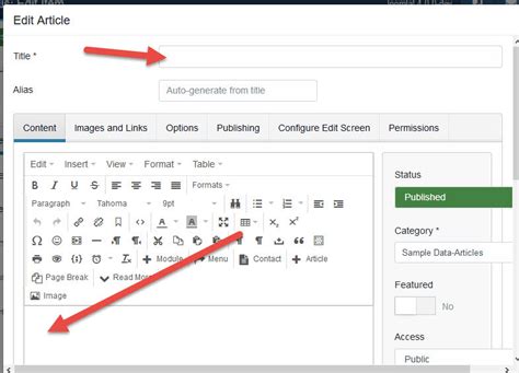 40 Edit Article Via Button Edit In Menu Item Fails · Issue 19316 · Joomlajoomla Cms · Github