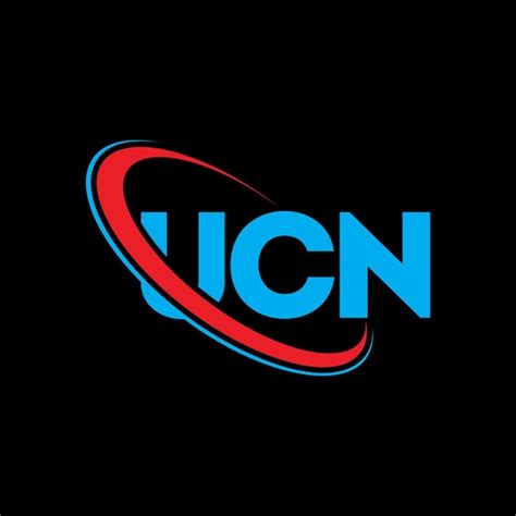 Logotipo Ucn Letra Ucn Design De Logotipo De Letra Ucn Iniciais Ucn Logotipo Ligado Com