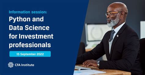 Cfa Institute On Linkedin Python Datascience Professionallearning Cfa Cfainstitute