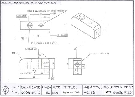 Nvq 005 Procedure 2 Tap Wrench Body Engineering Courses And Resources