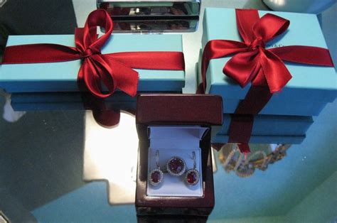Bespoke 3 Carat Ruby Halo Ring And Earrings Ts 3 Carat T