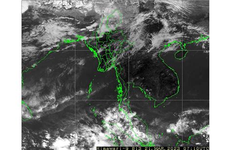 ဧပြီလအတွင်း ကပ္ပလီပင်လယ်ပြင်နှင့် ဘင်္ဂလားပင်လယ်အော်တို့တွင် လေဖိအားနည