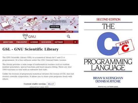 Statistics In C Installing The GNU Scientific Library Linux YouTube