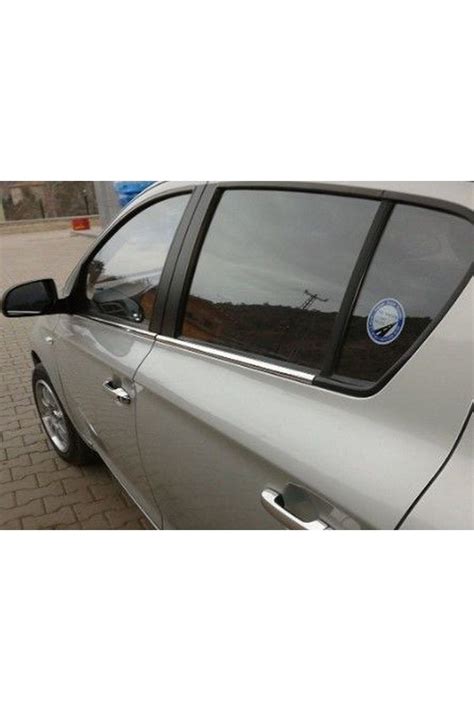 TRDENSA Hyundai I 20 2008 2012 Model Arası Krom Cam Çıtası 4 Parça Paslanmaz Çelik Fiyatı