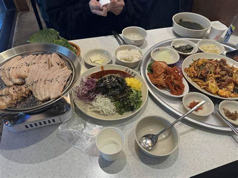 서산호수공원맛집 오봉집 낙지볶음과 가브리보쌈