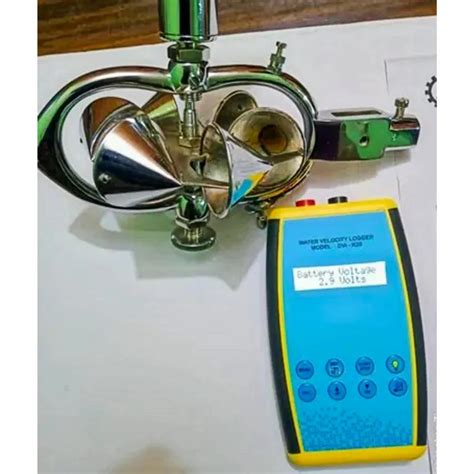 Data Logger Water Velocity Indicator Microcontroller Based Device With Excel Data Storage At