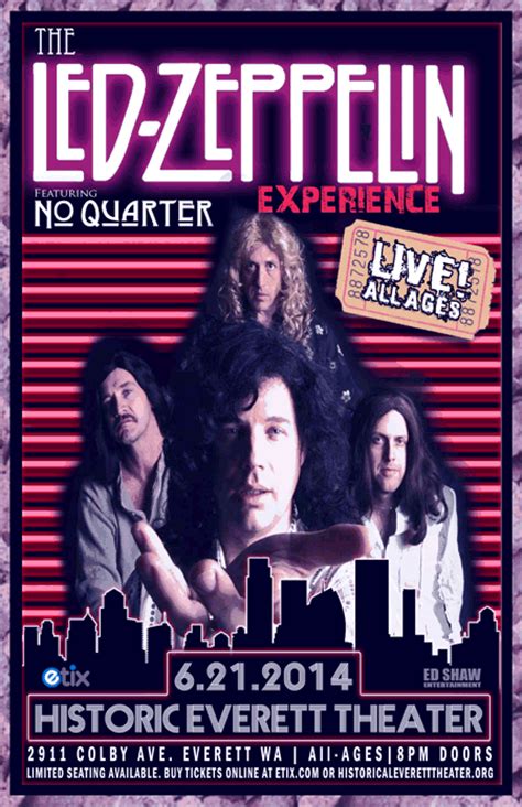 Ed Shaw Entertainment Northwest Concerts And Events Led Zeppelin