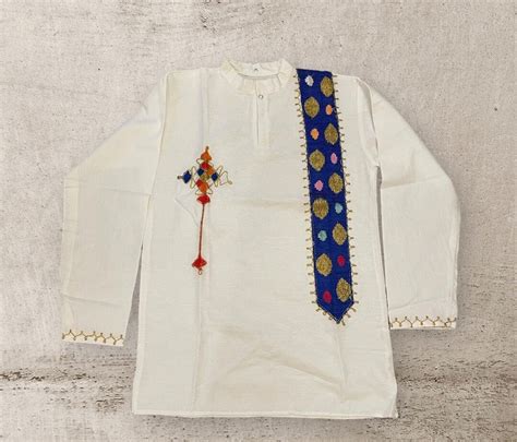 Men S Ethiopian Eritrean Traditional Shirt Etsy